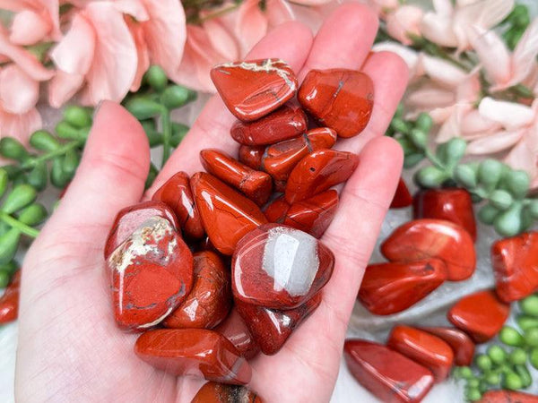 Tumbled Red Jasper Crystals for Sale – Contempo Crystals